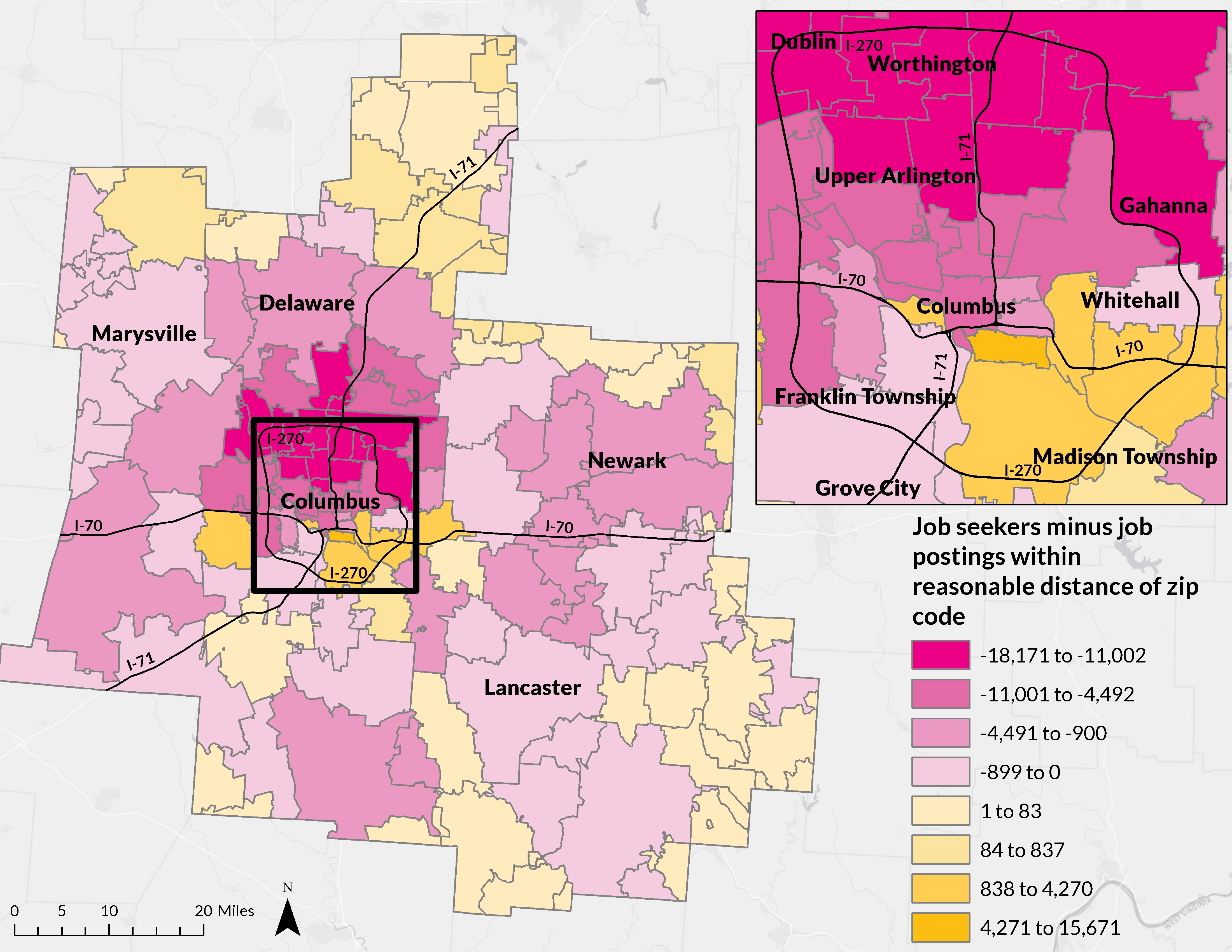 Cities Struggle to Connect Workers With Available Jobs, Urban Institute ...